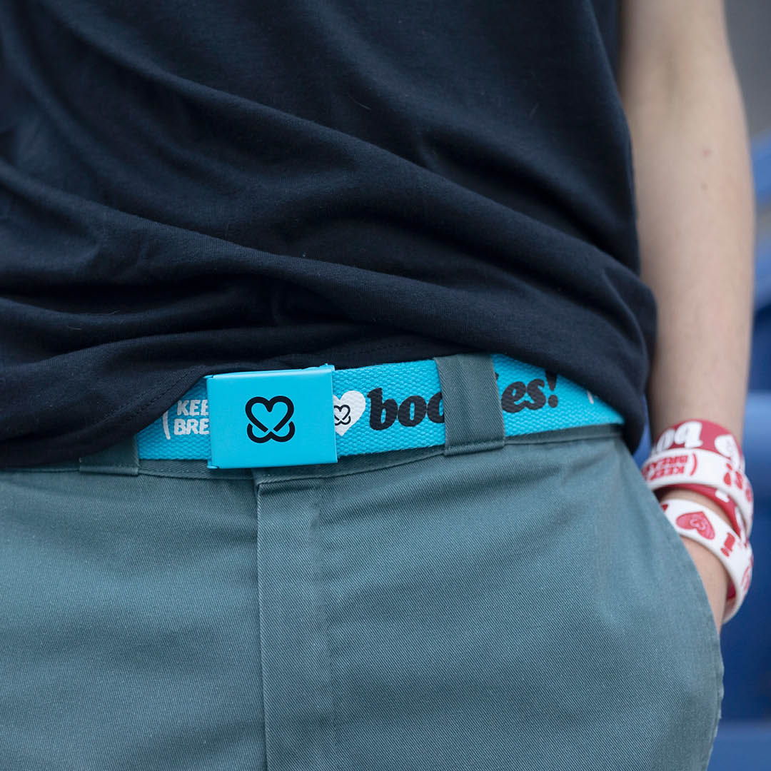 i love boobies Belts | Keep A Breast Foundation